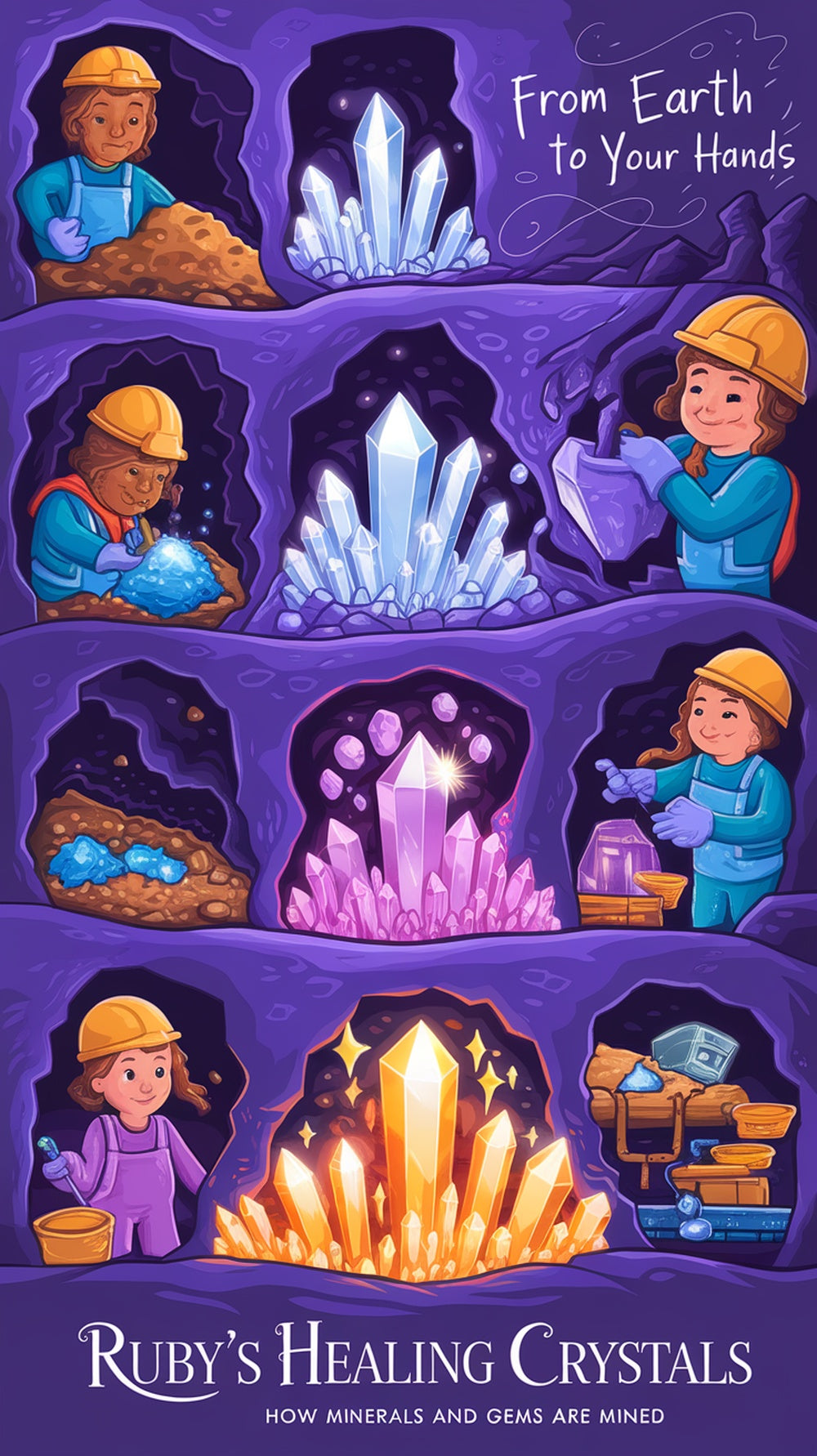 From Earth to Your Hands: How Minerals and Gems are Mined – Ruby's ...