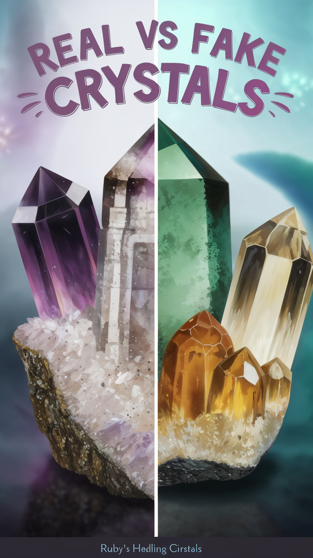 Real VS Fake Crystals: How To Tell The Difference – Ruby's Healing Crystals