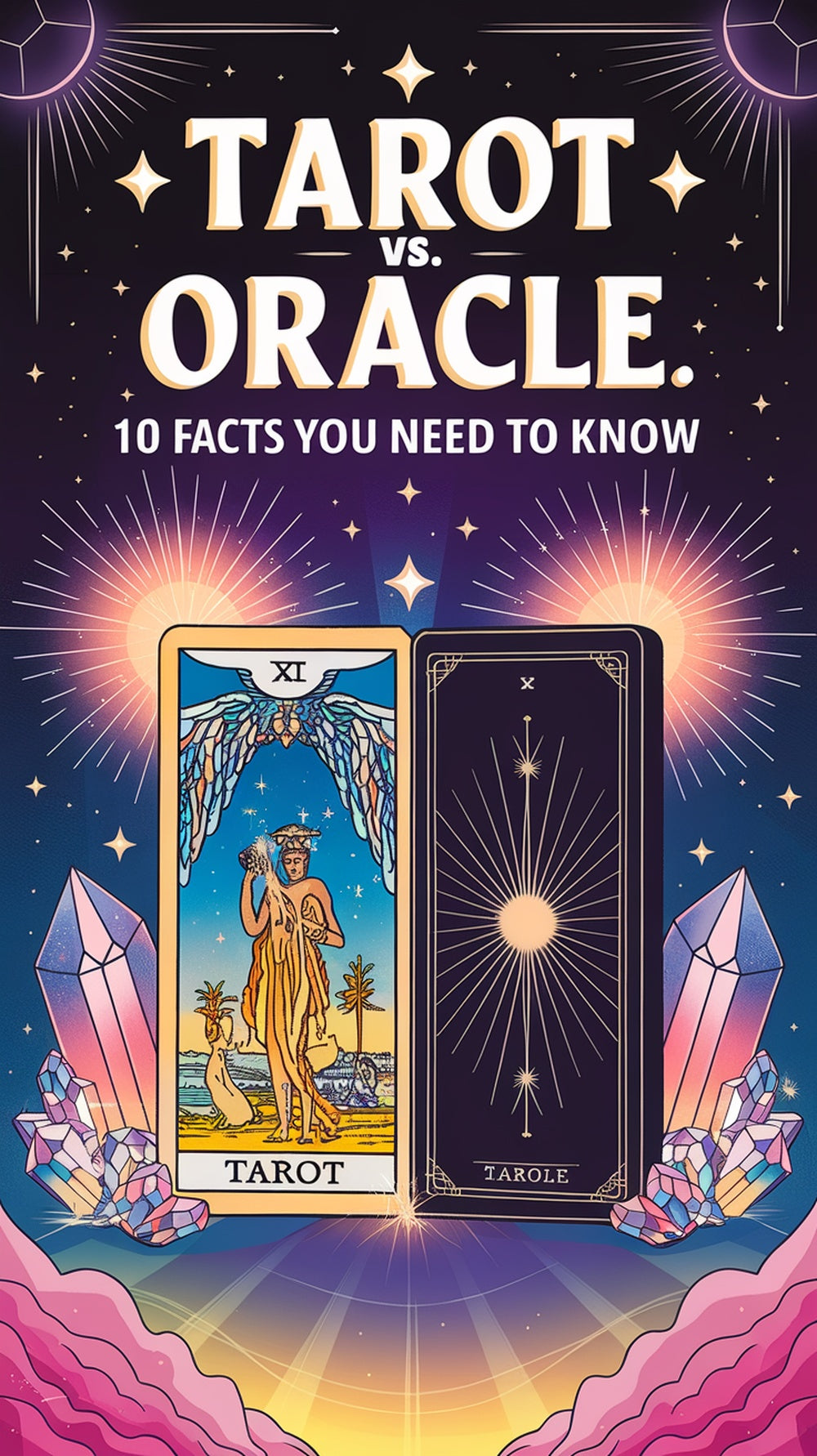 Oracle Cards Vs. Tarot Cards: 10 Facts You Didn't Know – Ruby's Healing ...