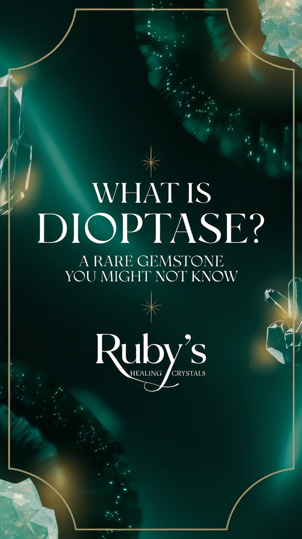 What is Dioptase? A Rare Gemstone You Might Not Know 🌿💎 – Ruby's ...