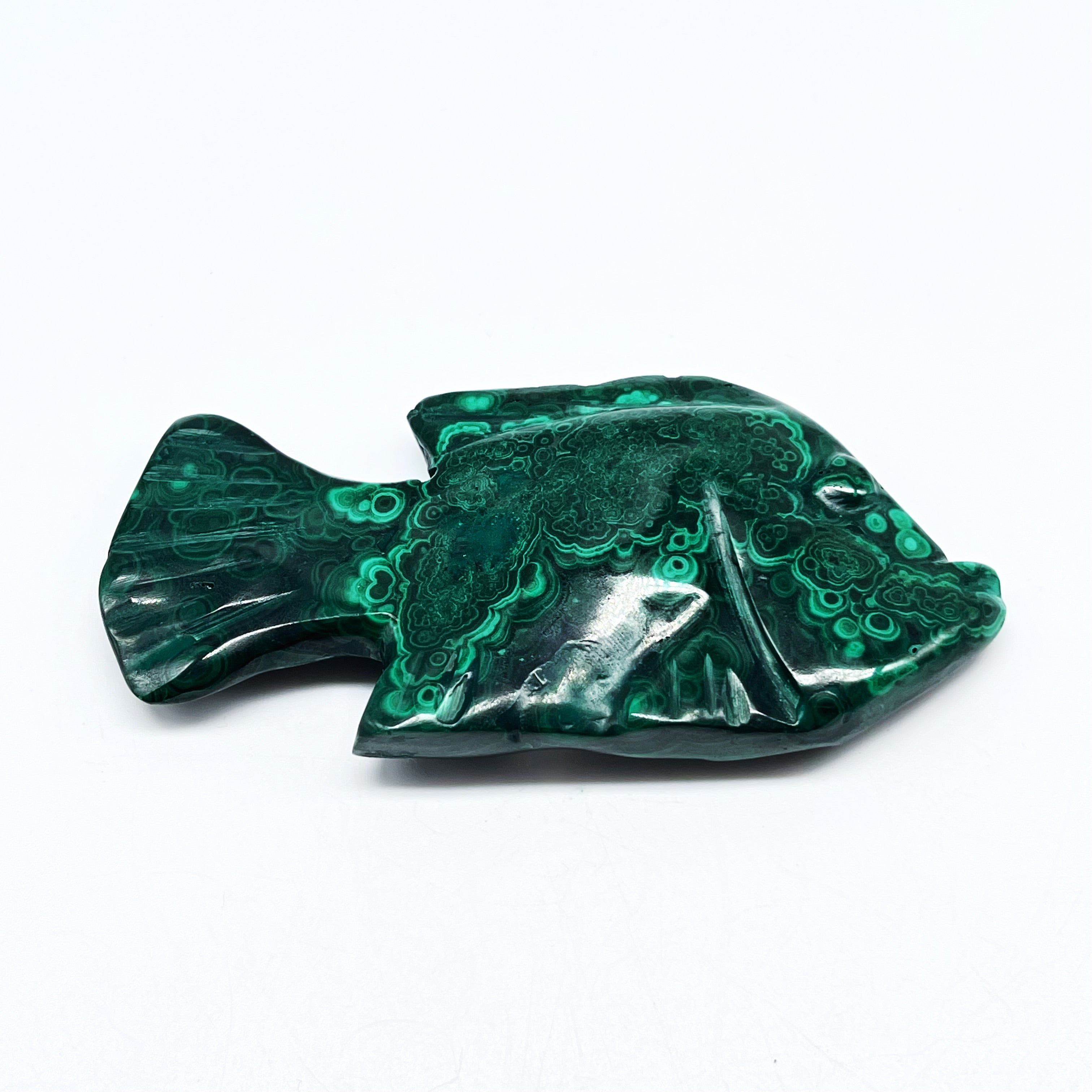 Malachite Fish 3 – Ruby's Healing Crystals